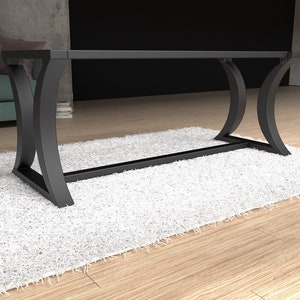 Heavy Duty Premium Metal Table Base for Heavy Table Tops. Handmade ...