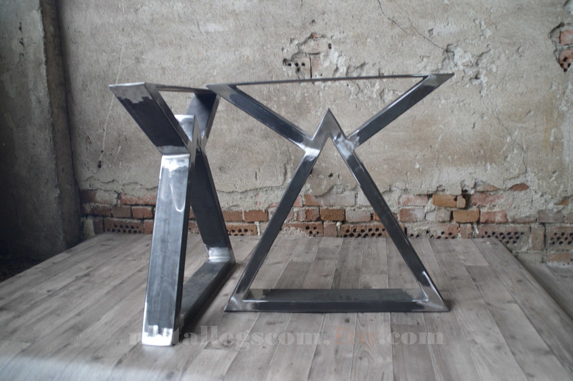 HEAVY-DUTY Steel Kitchen Dining Table Legs. Metal Table Frame - Etsy