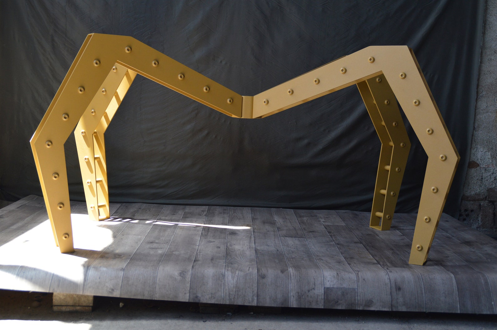 Unique Modern Spider Shape Metal Table Base for Marble, Glass, Wood Top ...