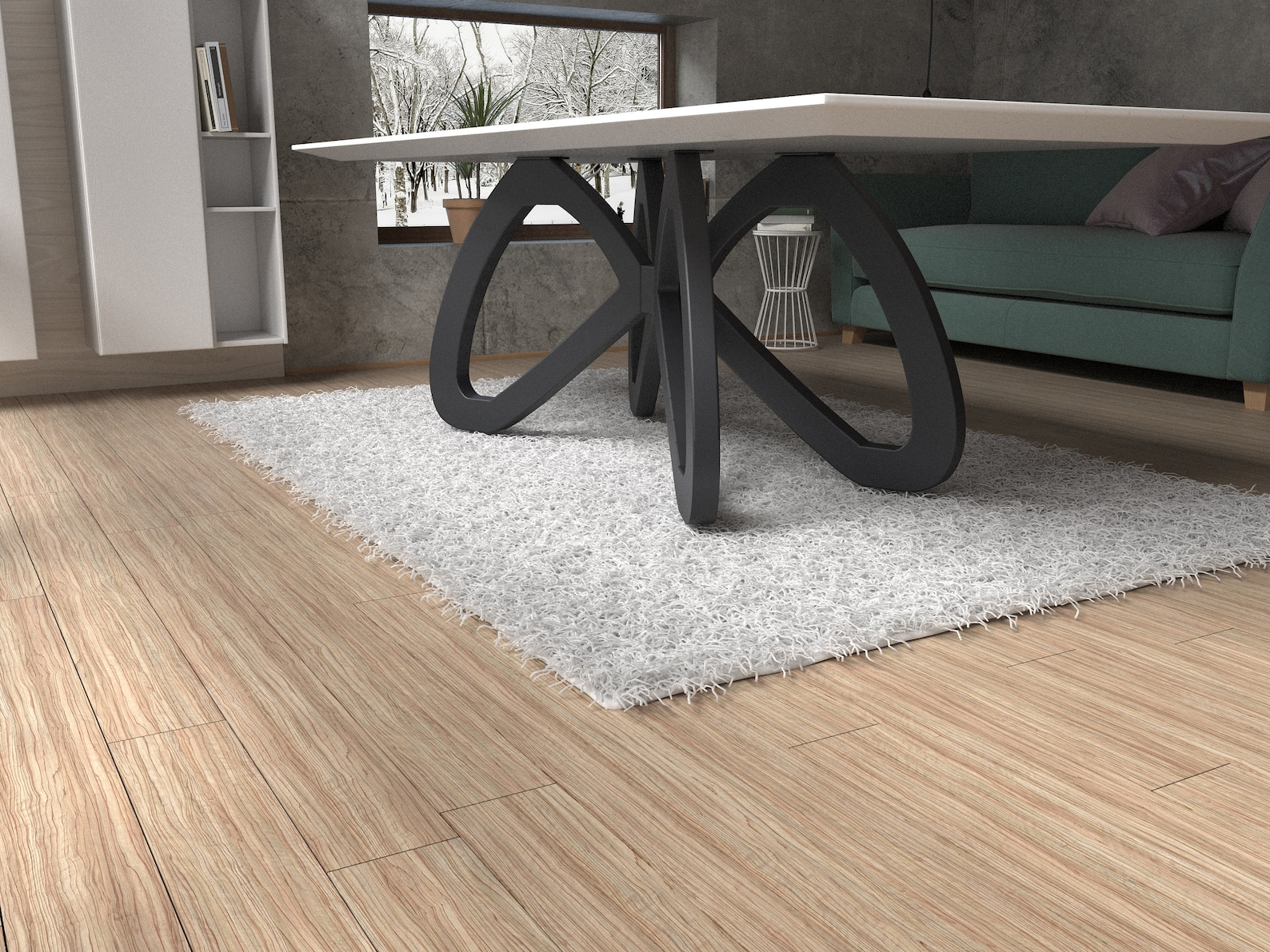 Unique Infinity Shape Metal Table Base. Premium Quality Product From EU ...