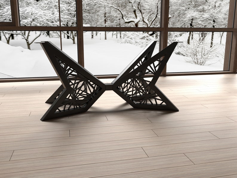 Unique Spider Modern Metal Shape Table Base for Your Premium - Etsy