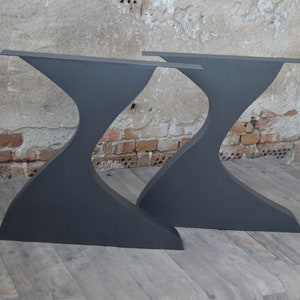 Unique Handmade Dining Table Legs. Metal Legs Designer Edition. Great ...
