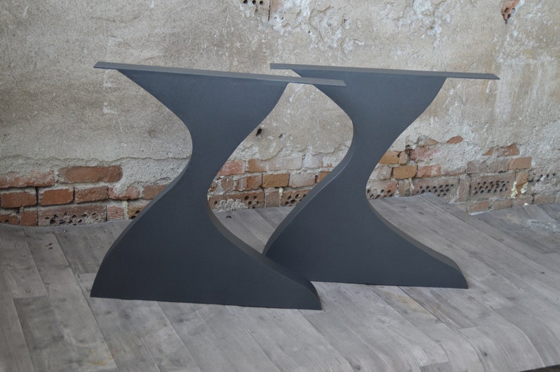 Unique Handmade Dining Table Legs. Metal Legs Designer Edition. Great ...