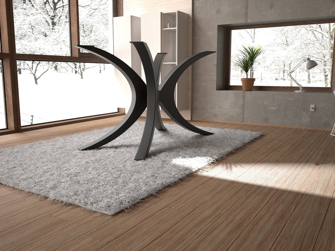 Bar Height Metal Table Base (H - 35" In. / 89 Cm.). Great Fit With ...