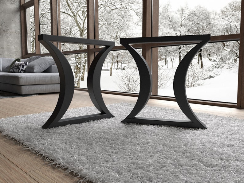Table Legs Designer Edition, Unique Model - Handmade. for Modern ...