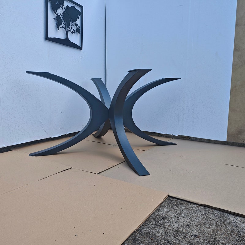 Round Metal Coffee Table Base - Etsy