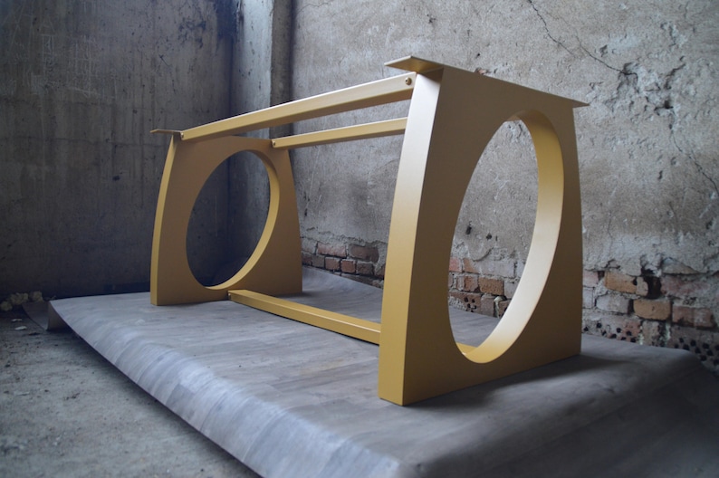 Unique Handmade Steel Table Base Designer Edition. Great Fit - Etsy