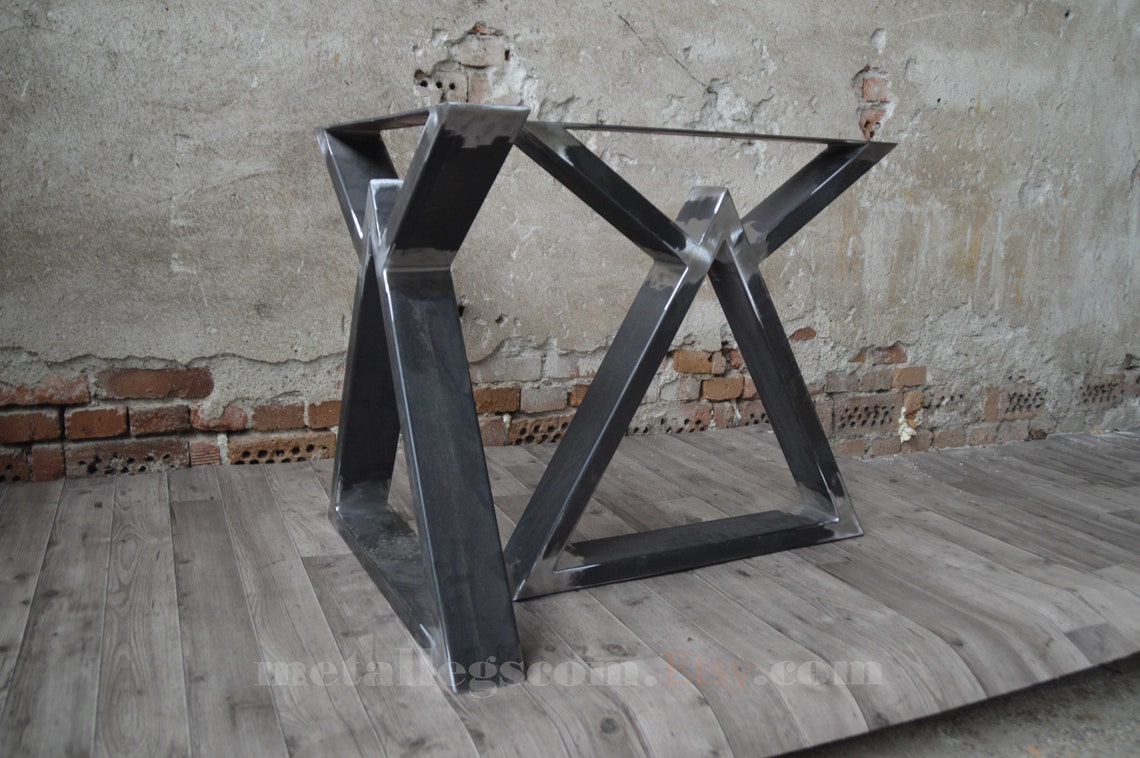 HEAVY-DUTY Steel Kitchen Dining Table Legs. Metal Table Frame - Etsy