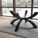 Unique Spider X Shape Metal Table Base for Heavy Round Tables. Premium ...