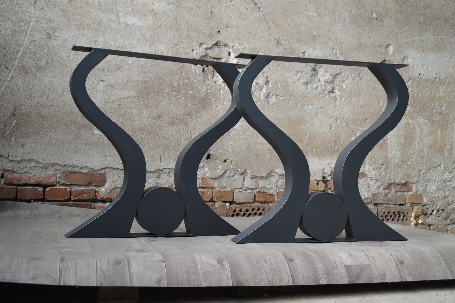 Steel Table Legs Designer Edition. Unique Model. Fit With - Etsy