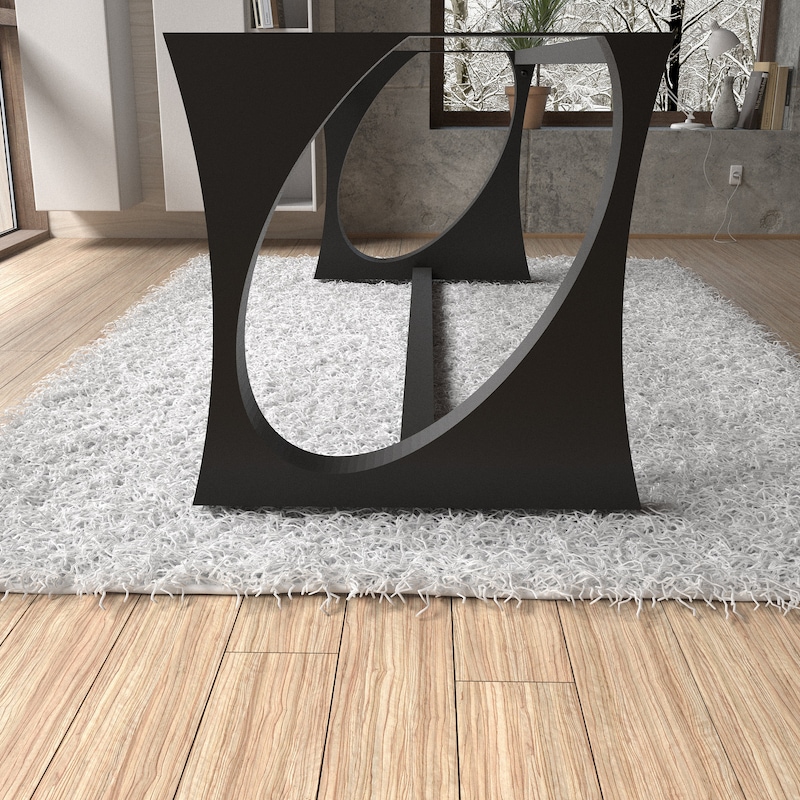 Industrial Table Base - Etsy