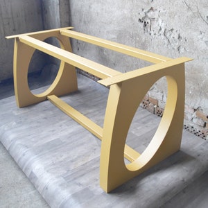 Unique Handmade Steel Table Base Designer Edition. Great Fit With ...