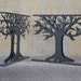 Dining Table Legs With Unique Tree Design. Premium Quality Made With ...