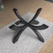 Unique Spider X Shape Metal Table Base for Heavy Round Tables. Premium ...
