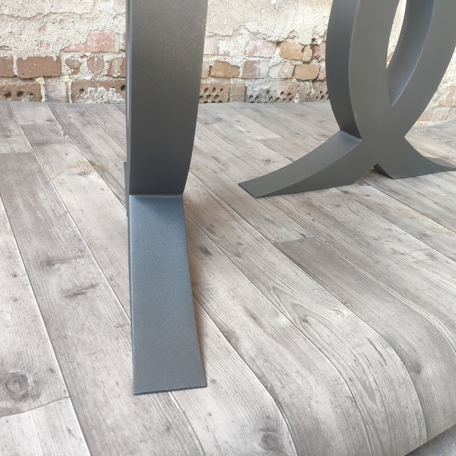 Steel Dining Table Legs Designer X Edition. Unique Model - Etsy