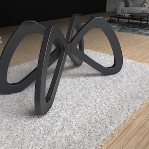 Unique Infinity Shape Metal Table Base. Premium Quality Product From EU ...