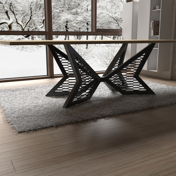 Metal Table Base - Etsy