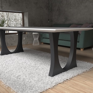 Handmade Premium Steel Table Base Designer Edition. Great Fit With ...