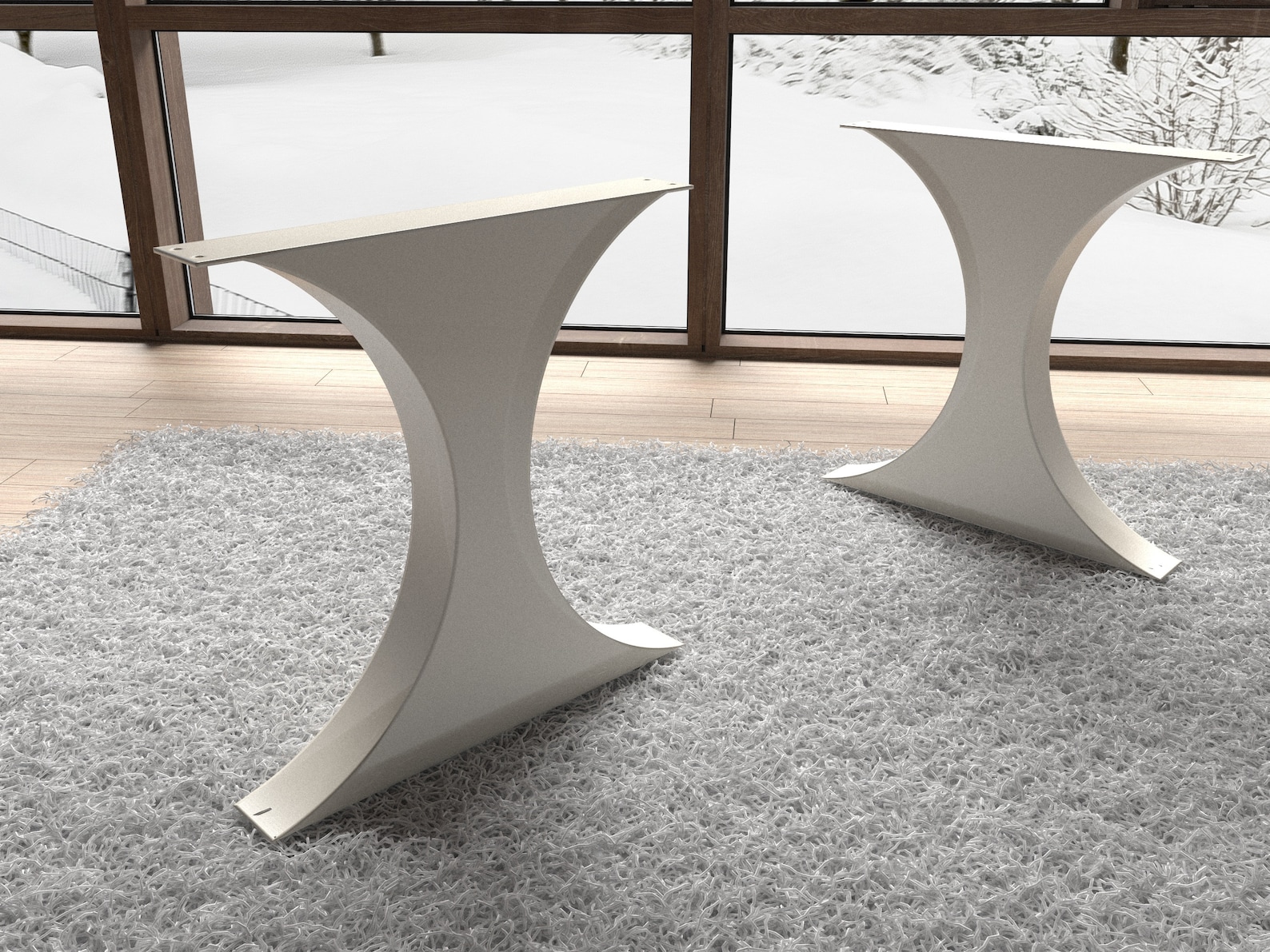 Handmade Dining Table Legs With Unique Design for Premium - Etsy