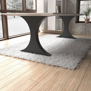 Handmade Dining Table Legs With Unique Design for Premium Table Tops ...