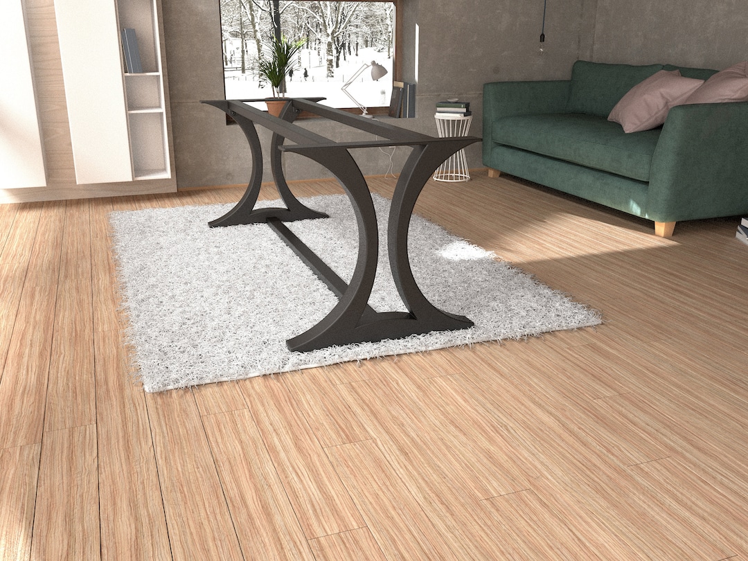 Heavy Duty Handmade Steel Table Base Modern Style. Great Fit With ...