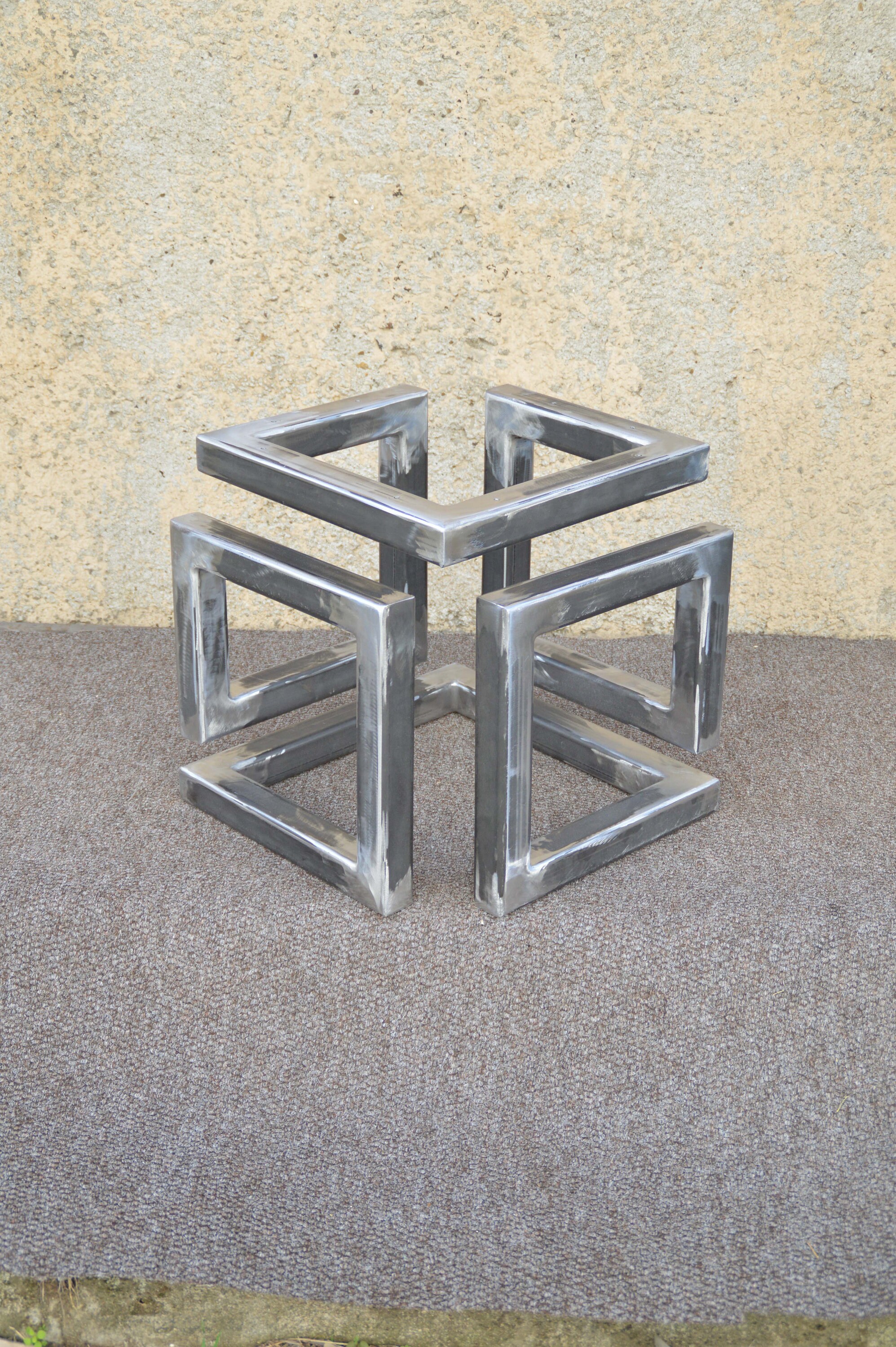 Coffee Table Base Unique Infinity Design 100% Handmade in - Etsy Australia