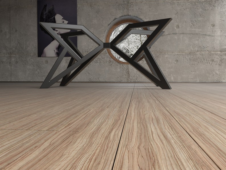 Modern Spider Shape Metal Table Base for Marble Glass Wood | Etsy