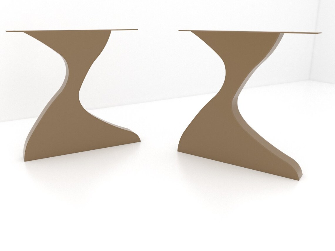 Unique Handmade Dining Table Legs. Metal Legs Designer | Etsy