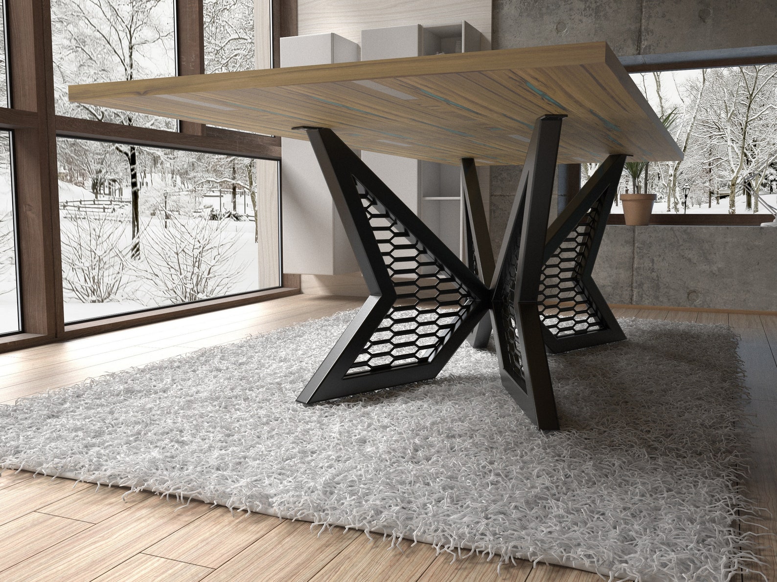 Spider Modern Metal Table Base for Your Unique Premium Table - Etsy