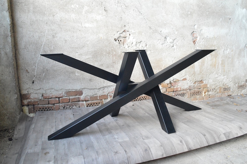 Modern Industrial Style crossed Steel Profiles - Etsy