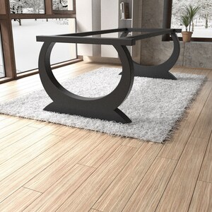 Handmade Steel Table Base for Dining/kitchen. Extra Wide (36" In.) X ...