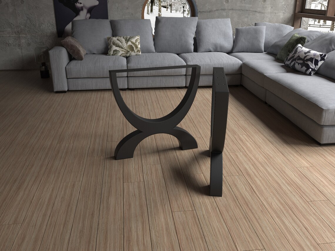 Unique Steel Table Legs Designer Edition Handmade in EU. Fit - Etsy