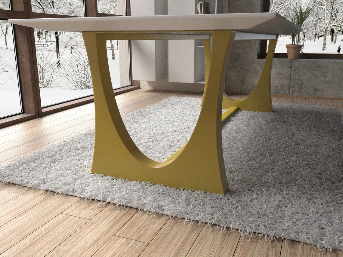 Handmade Premium Steel Table Base Designer Edition. Great Fit - Etsy