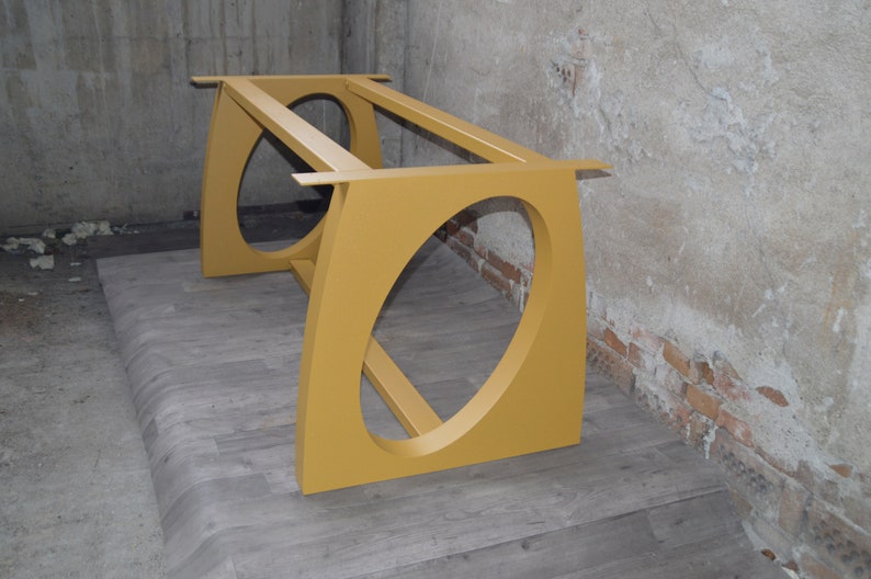 Unique Handmade Steel Table Base Designer Edition. Great Fit - Etsy
