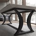 Handmade Steel Table Base Designer Edition. Great Fit With Modern or ...
