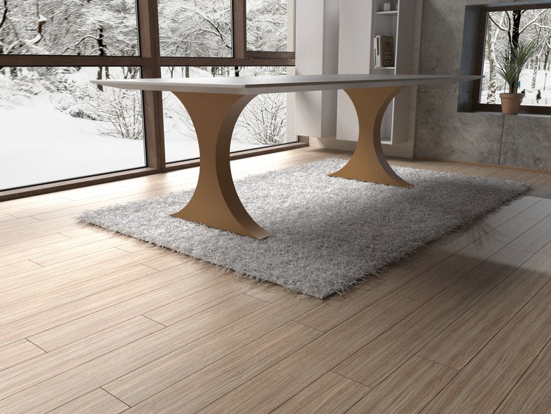 Handmade Dining Table Legs With Unique Design for Premium - Etsy