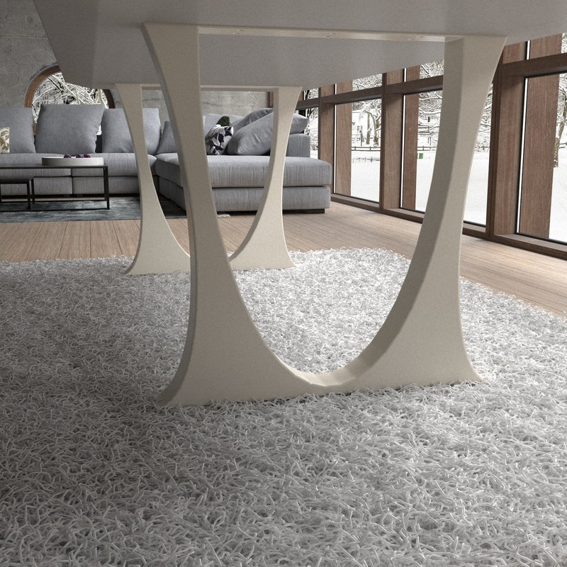 Chrome Table Legs - Etsy