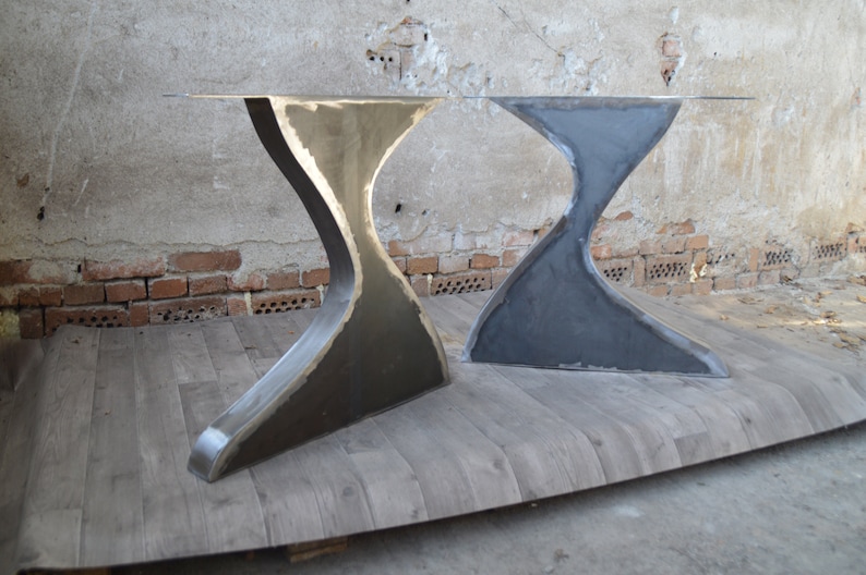Unique Handmade Dining Table Legs. Metal Legs Designer Edition. Great ...