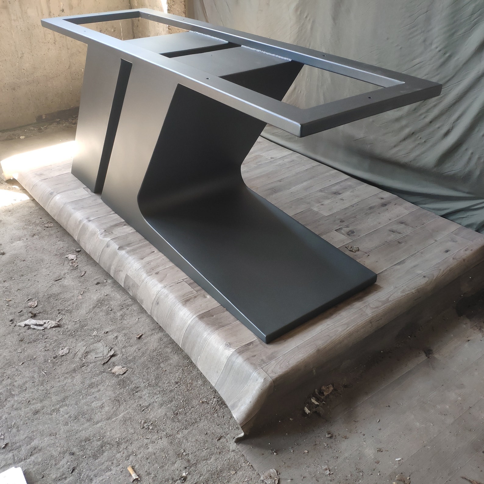 Unique Handmade Steel Table Base Designer Edition for Big and - Etsy