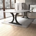 Handmade Steel Table Base for Dining/kitchen. Extra Wide (36" In.) X ...