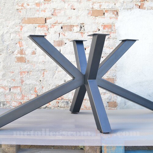 Modern Spider Shape Metal Table Base for Marble Glass Wood - Etsy