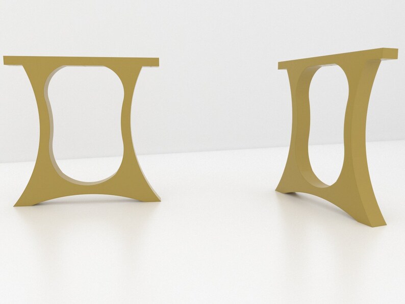 Dining Table Legs Unique Model Fit Great With Modern Rustic - Etsy