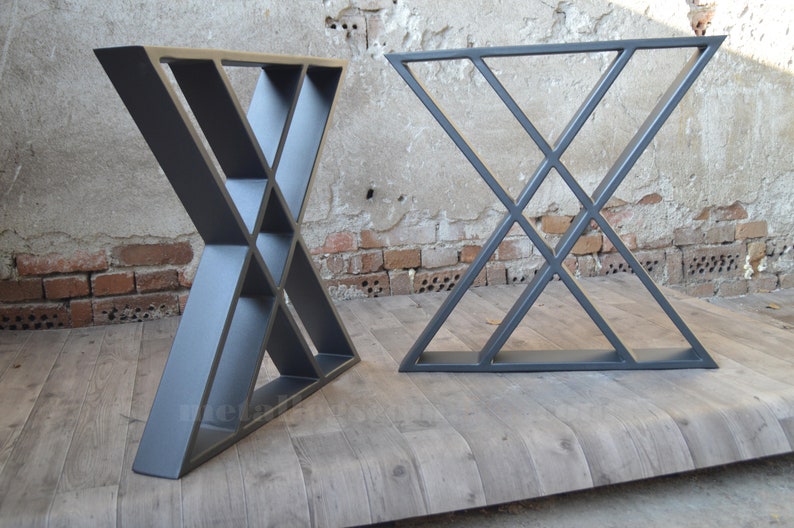 Metal Table Legs With Unique Design. Modern Tables Legs. - Etsy