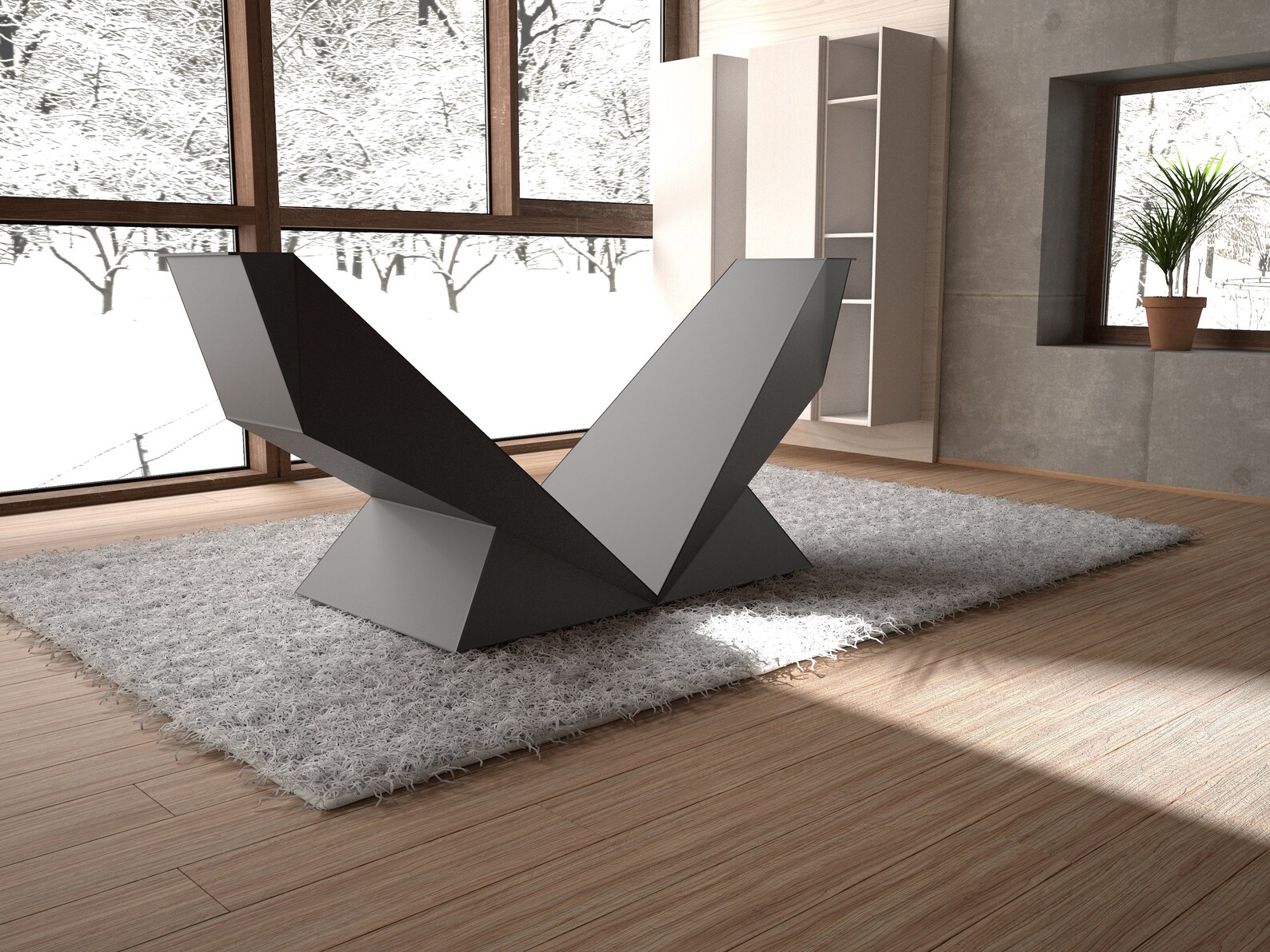 Steel Table Base Designer Edition for Heavy Table Tops. Premium Product ...