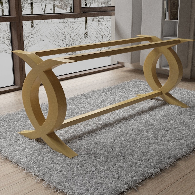 Wrought Iron Table Base - Etsy