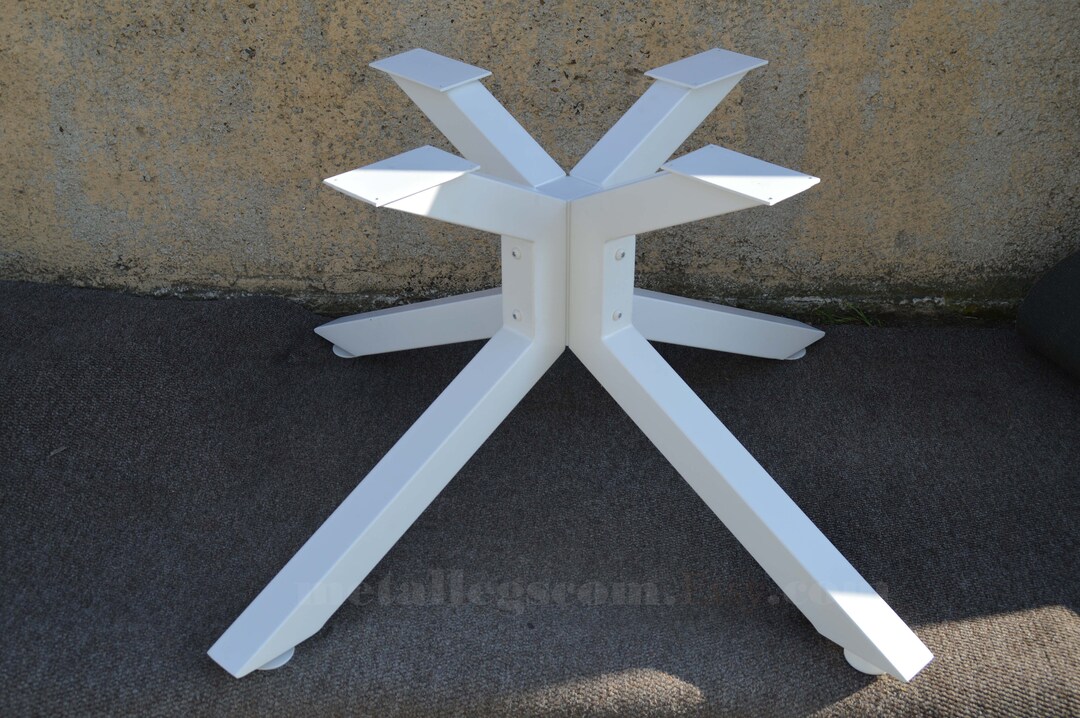 Unique Steel Table Base for Marble, Glass, Wood Table Tops. for Large ...