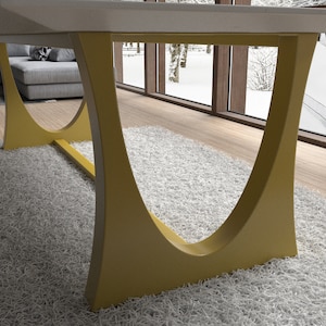 Handmade Premium Steel Table Base Designer Edition. Great Fit With ...
