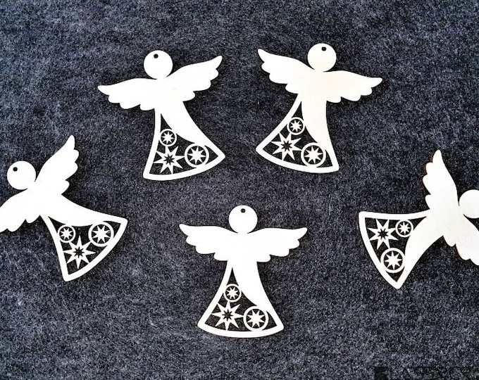 Angel Dxf, Christmas Laser Cut Files, Christmas Angels Laser Cut, Angel ...