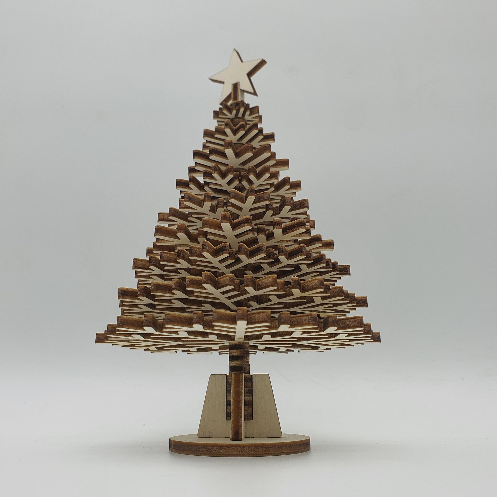 Christmas Tree Asembly Kit File for Laser Cutting, Svg, Pdf, Dxf, Cdr ...