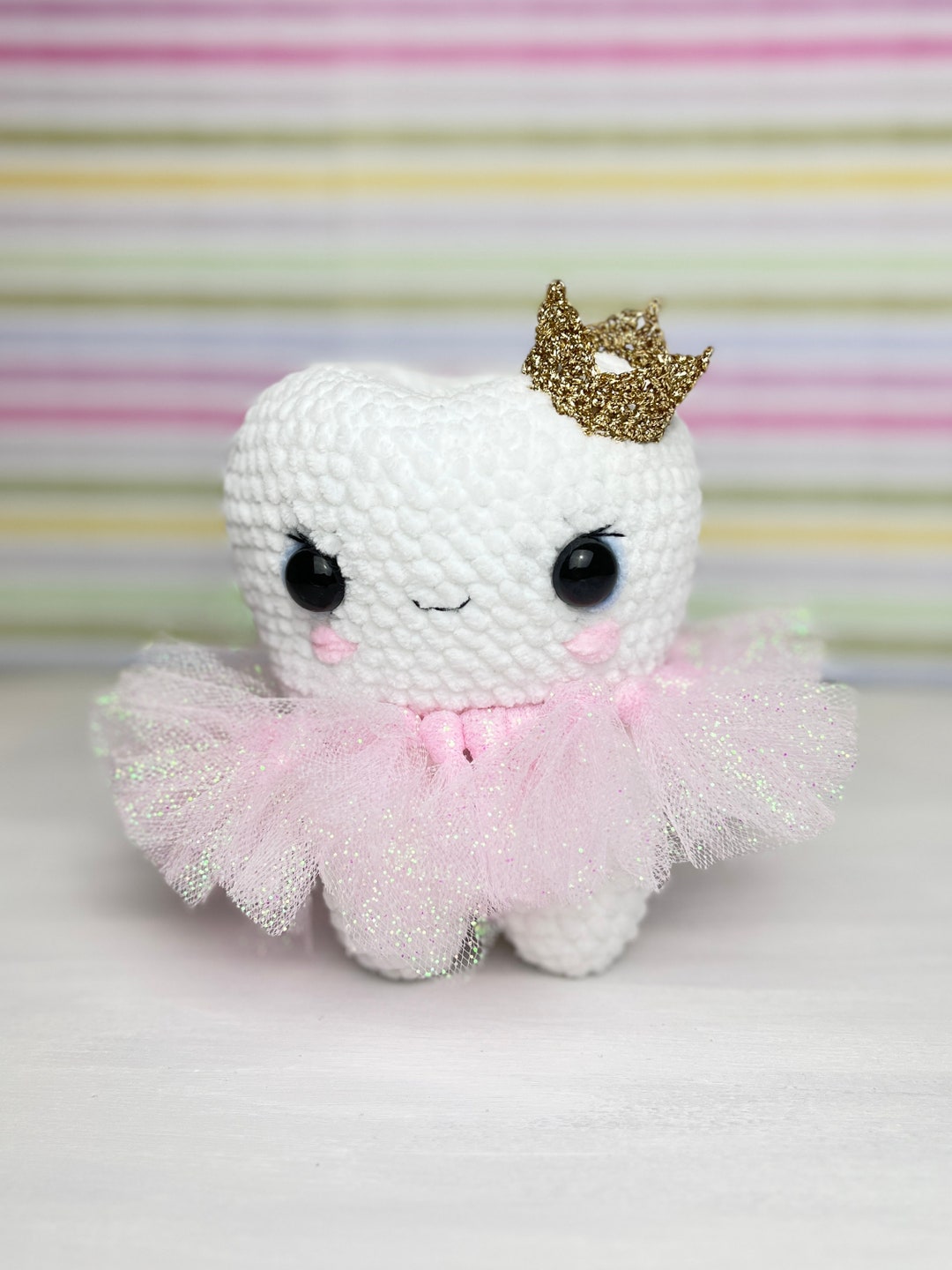 Tina the Tooth Fairy [PDF Crochet PATTERN ONLY] - Etsy